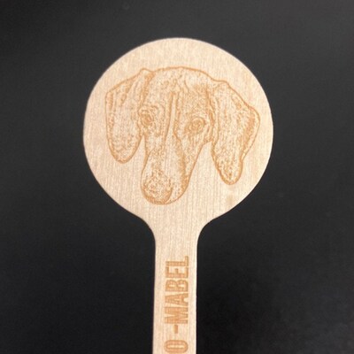Signature Dog Drink Stir Stick I Do Too Wood Engraved - Etsy