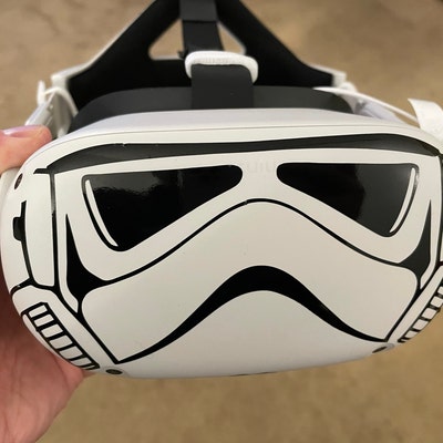 Meta Quest 2 Stormtrooper Visor Sticker - Etsy