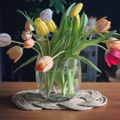 Rope Tablemat or Pot Mat - Etsy UK