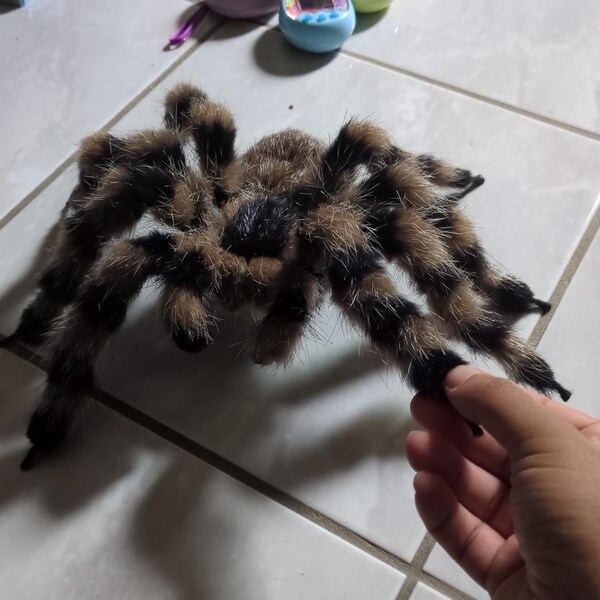 Fake Arctic Spider Plush Tarantula Stuffed Insect Monster Realistic ...