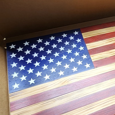 Stars Union for 37 Flag Reusable Stencil, for Painting a Wood Sign, 14 ...