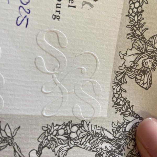 Monogram Embosser | 48 Designs | Custom Your Wedding Embosser | Napkin ...