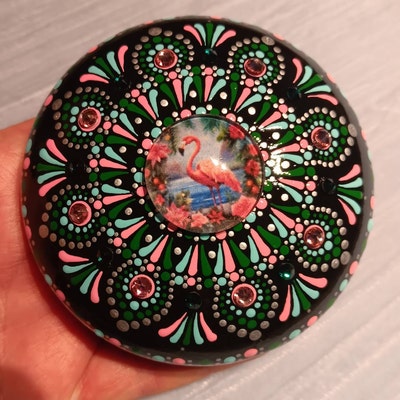 10 Sets 25mm Circle DIY Pendant Necklace Kits, Circle Trays With Glass ...