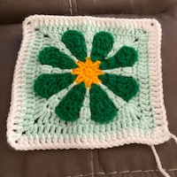 Turkish Granny Square, Big Crochet Granny Square, Crochet Pattern Retro ...