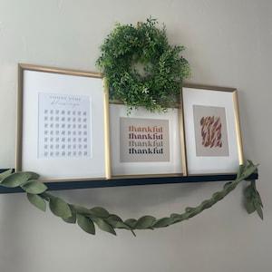 Thanksgiving Decor Set of 20 PRINTABLES Modern Thanksgiving Wall Art ...