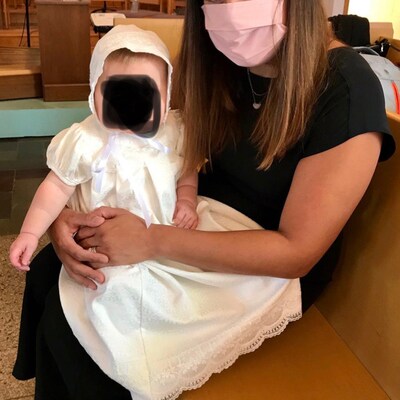 Baby Girl Bonnet, Baby Girl Christening Bonnet, Lace Baptism Bonnet ...