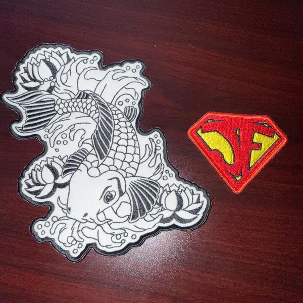 Faith Over Fear Patch Iron On, Christian Embroidered Applique Patch ...