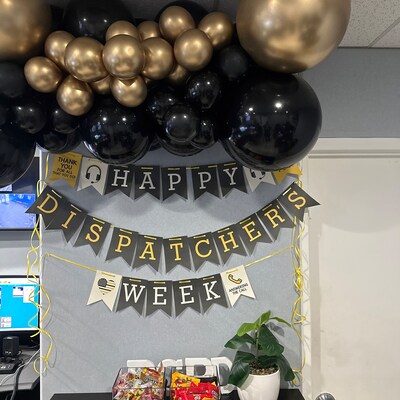 Happy Dispatcher's Week Banner Printable / Dispatchers Week Banner ...