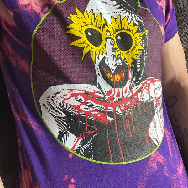 Goth Death Horror Shirt,the Devil Satan Halloween Character Shirt ...