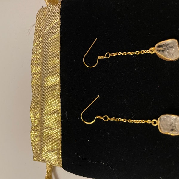 14k Gold Round Enhancer Link Lock, Solid Gold Enhancer, 14K Gold Push ...