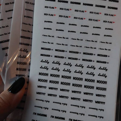 ACOTAR Inner Circle Sticker Feyre & Rhysand Licensed Sarah J Maas A ...