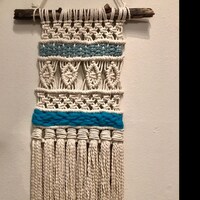 Macrame + Weaving Pattern for Wall Hanging "macraweave" DIY Beginners Manual, Macrame ...