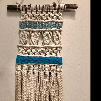 Macrame Weaving Pattern for Wall Hanging macraweave DIY Beginners ...