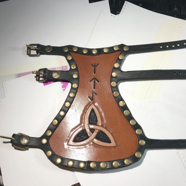 PATTERN - Framed Archery Arm Guard Leather Pattern - PDF Digital ...