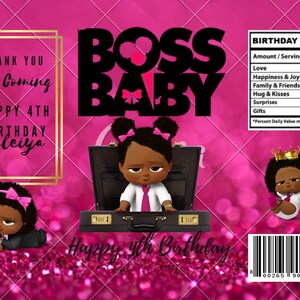 1st Birthday Custom Chip Wrapper - Etsy