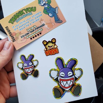 Luigi's Mansion Stickers King Boo, Luigi, Goob Ghost Nintendo Glossy ...