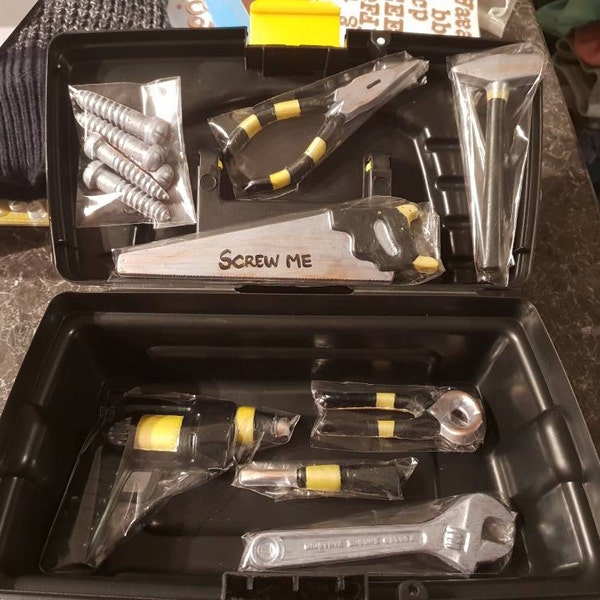 Chocolate Tool Set/gift for Him/edible Tool Kit/saw/hammer/pliers ...