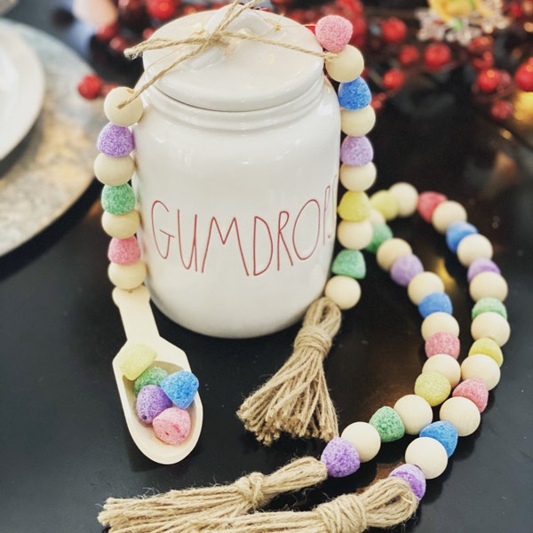 100 Pcs Medium Sugared Gumdrop Sugar Coated Gum Drop Candy Christmas ...