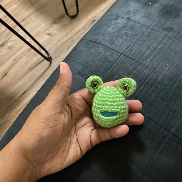 Crochet Pattern: Croaker the Frog Crochet Stressball (low Sew) - Etsy