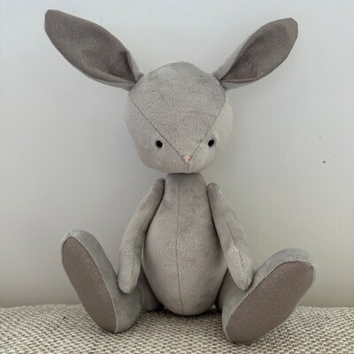 Plush Bunny Sewing Pattern and Instructions - Etsy