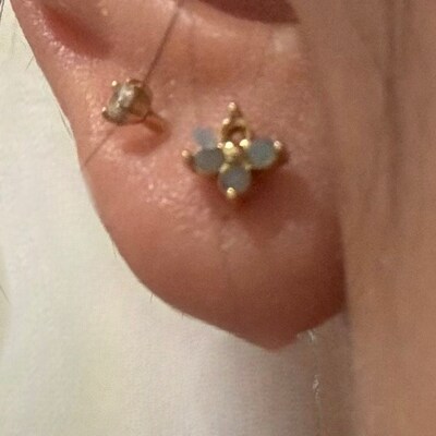 Titanium Leaves Open Ring, Non Tarnish Ring, Elegant Ring, Waterproof ...