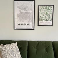 Custom Map, Chicago City Map, Any City Map Poster, Custom Map Print ...