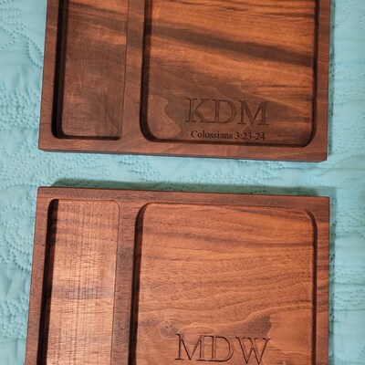 Two Compartments Catchall Tray Custom Logo Tray Marketing Small ...