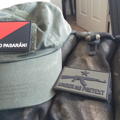 PVC Under No Pretext Subdued Morale Patch - Etsy