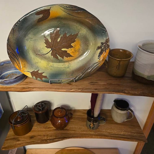 Live Edge Shelf, Live Edge Floating Shelf - Custom Orders - Etsy
