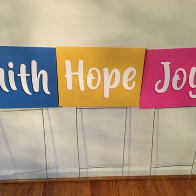48 Custom Yard Signs FAST - Etsy