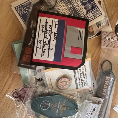 Wes Anderson Movie Inspired Retro Motel Key Fob - Etsy