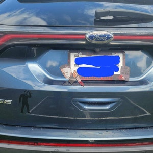 Police Interceptor Vinyl Easter Egg Micro Decal Windshield Chaser ...