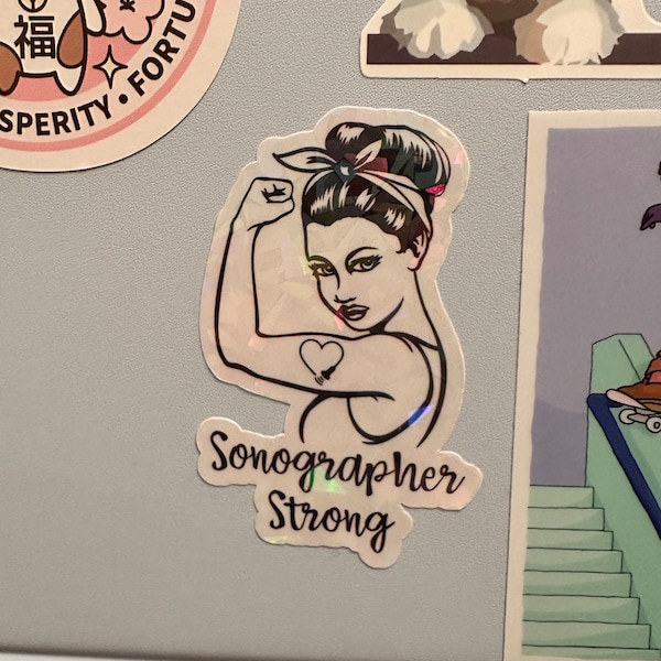 Sonographer Ultrasound Tech Sticker - Etsy