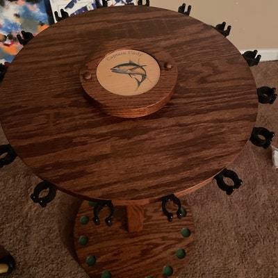 Corner Gun Rack 6-gun Oak Rifle / Shotgun Display - Etsy