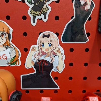Chika Fujiwara Kaguya-sama Love is War Anime Stickers Laptop Stickers ...