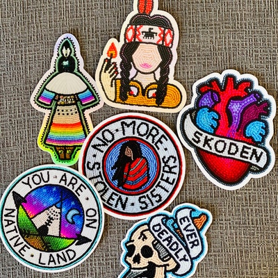 You Are on Native Land Sticker - Etsy