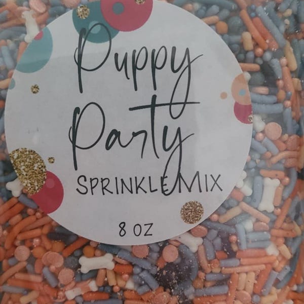 Sprinkle Mix Rainbow Mix Sprinkle Mix -- Blue Sprinkles Jimmies Pink ...