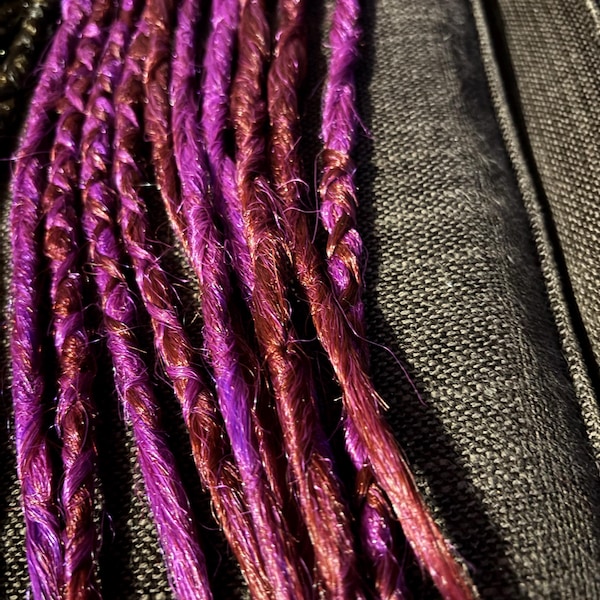 Boho Locs Extensions, Light Brown Dread Dark, Partial Dreads Accent ...