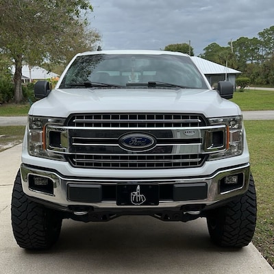 Girly Middle Finger Funny Front License Plate Vanity Plate Car Tag ...