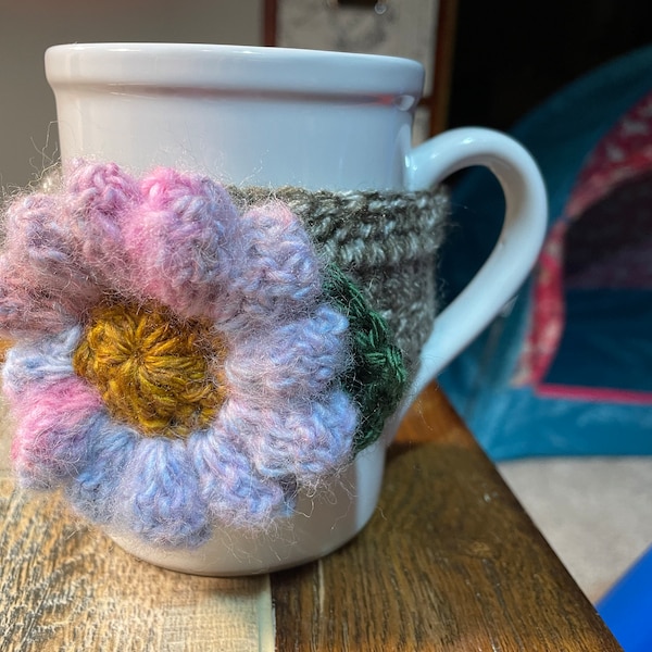 Daisy Dream Mug Cozy Pattern: Crochet Your Own Floral Bliss - Instant ...