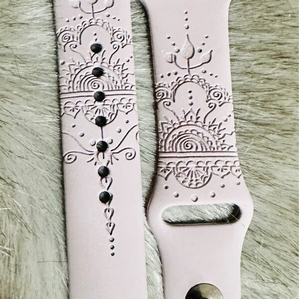 DIGITAL DOWNLOAD Hand-drawn Dandelion Watchband File, Svg, Watch Band ...