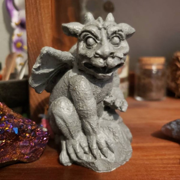 Small Gargoyle Statue - Etsy