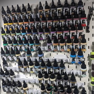 Spinrack Paint Rack for 54 10ml Tamiya, AK, Mr. Hobby, Etc. Bottles - Etsy