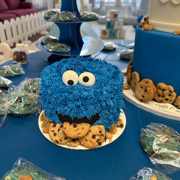Blue Monster Fully Loaded Cookies - Etsy
