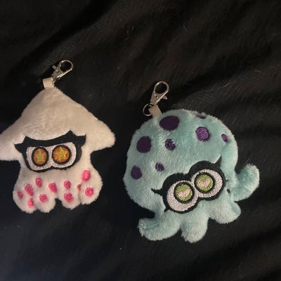 Squid and Octopus Keyring Inspired by Splatoon Pearl and Marina - Etsy