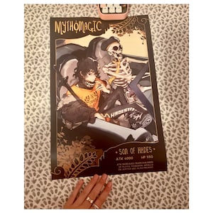 Percy Jackson Nico Di Angelo Mythomagic Art Print - Etsy UK
