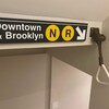 Downtown & Brooklyn N-R - New York City Subway Sign - Wood Sign - Etsy
