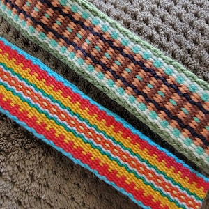 Plain-weave Inkle Band in Mercerized Cotton - Etsy