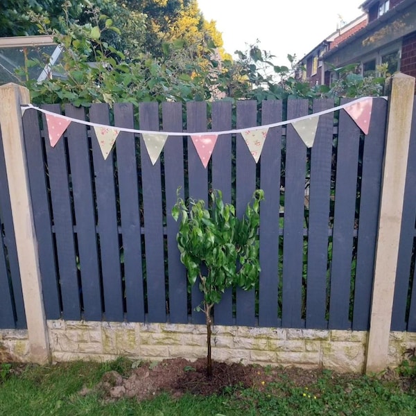 Handmade Personalised Name Message Felt Bunting With Stars Hearts - Etsy