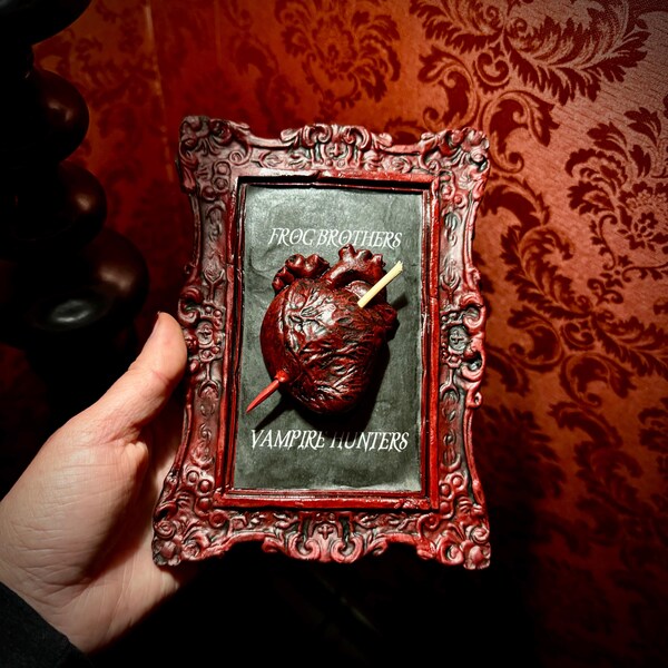 OOP Vintage Very Rare Goth Gothic Witchy Vampyre Vampire Alchemy Pewter ...